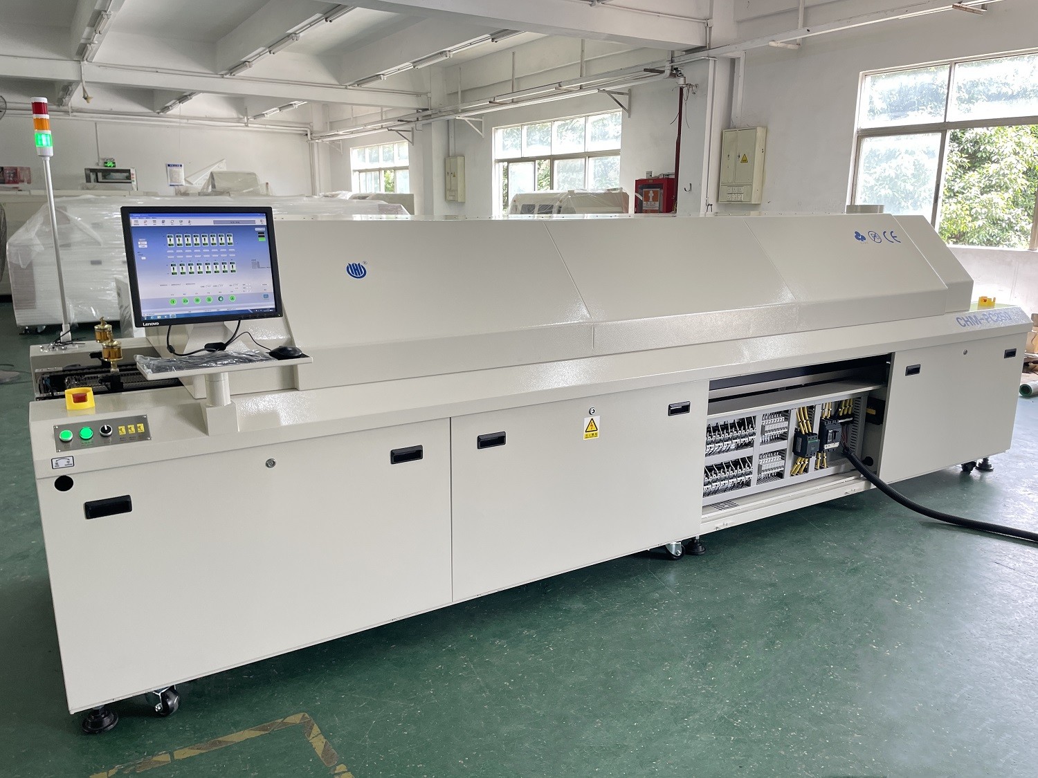 CHM-PC850 Không chì lò phản phồng lớn 8 vùng đường sắt tự động đầy đủ ...
